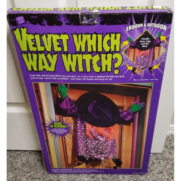 Fun World | Holiday | Fun World Halloween Party Decoration Elvet Which ...